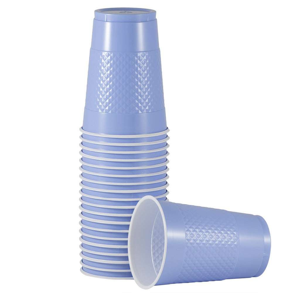 JAM Paper Plastic Cups, 16 oz, Baby Blue, 20/Pack - Walmart.com