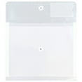 JAM Paper Plastic Envelopes with Button & String Tie Closure & 2 ...