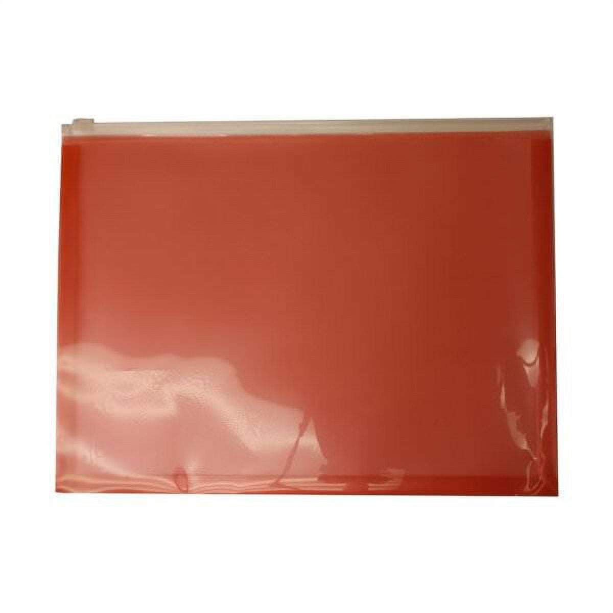 JAM Paper Plastic Envelopes with Zipper Closure, Letter Booklet, 9 3/4 ...