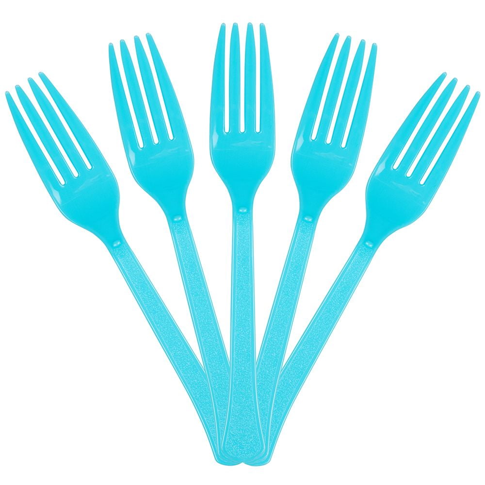 JAM Paper Plastic Forks, Bright Blue, 50 Disposable Forks/Pack ... JAM Paper Plastic Forks, Bright Blue, 50 Disposable Forks/Pack ...