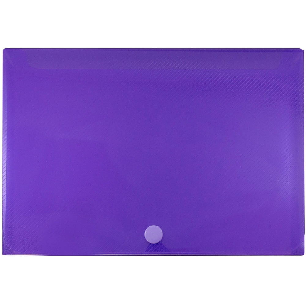 JAM Paper Plastic Index Card Case, 8.4x5.8x1.4, 1/Pack, Purple ...