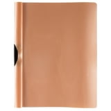 JAM Paper Plastic Report Covers, 9 x 12, Gold Swing Lock, 20/Pack ...