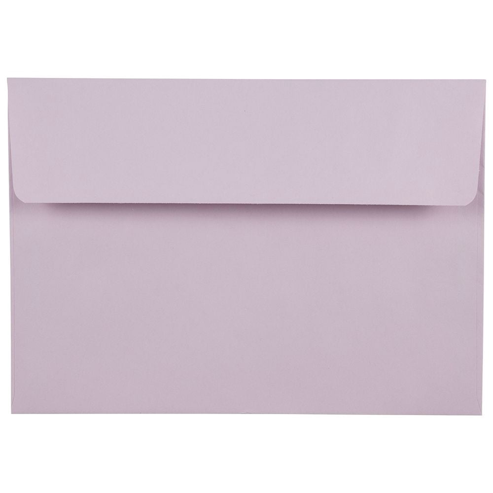 JAM Paper® Premium Envelopes, 5 7/8" x 8 1/4", Wausau Lilac, 1000 ...