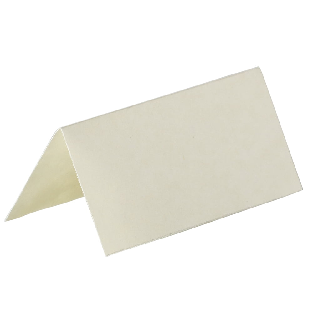 JAM Paper Printable Place Cards, 3.75x1.75, 12/Pack, White Parchment ...