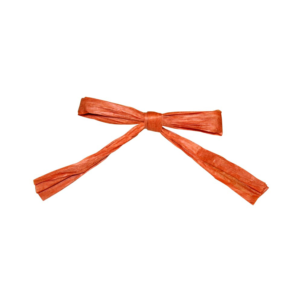 JAM Paper Raffia Twist Tie Bows, Rust, 1/4 inch, 100/Pack - Walmart.com