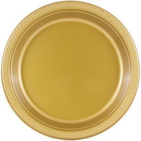 Gold Paper Plates