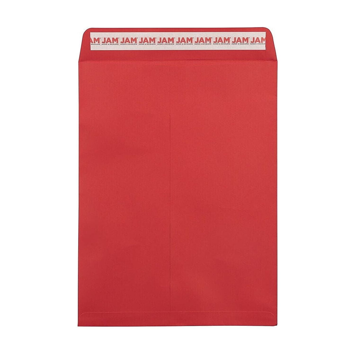 JAM Paper Self Seal Catalog Envelope 9" x 12" Red 100/Pack (188447598D ...