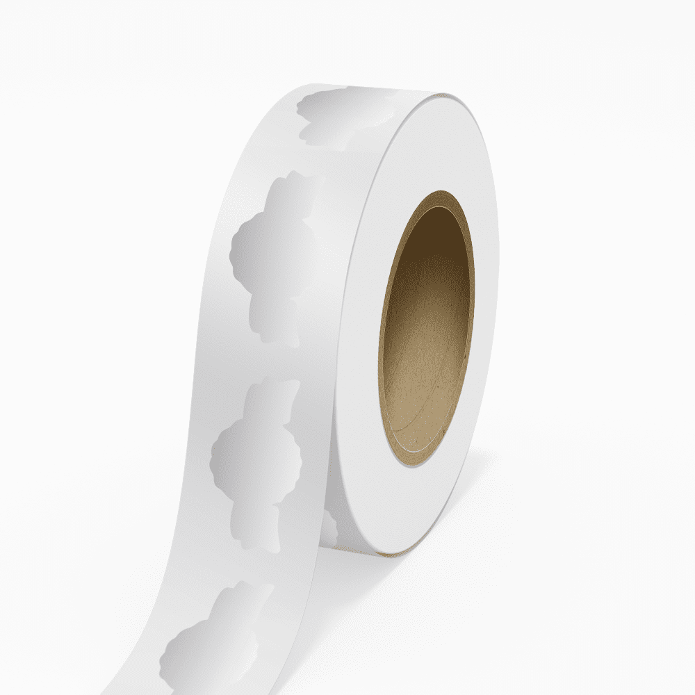 JAM Paper Standard Label Rolls, Anniversary Seal, 1 3/8 x 2 5/8, Silver ...
