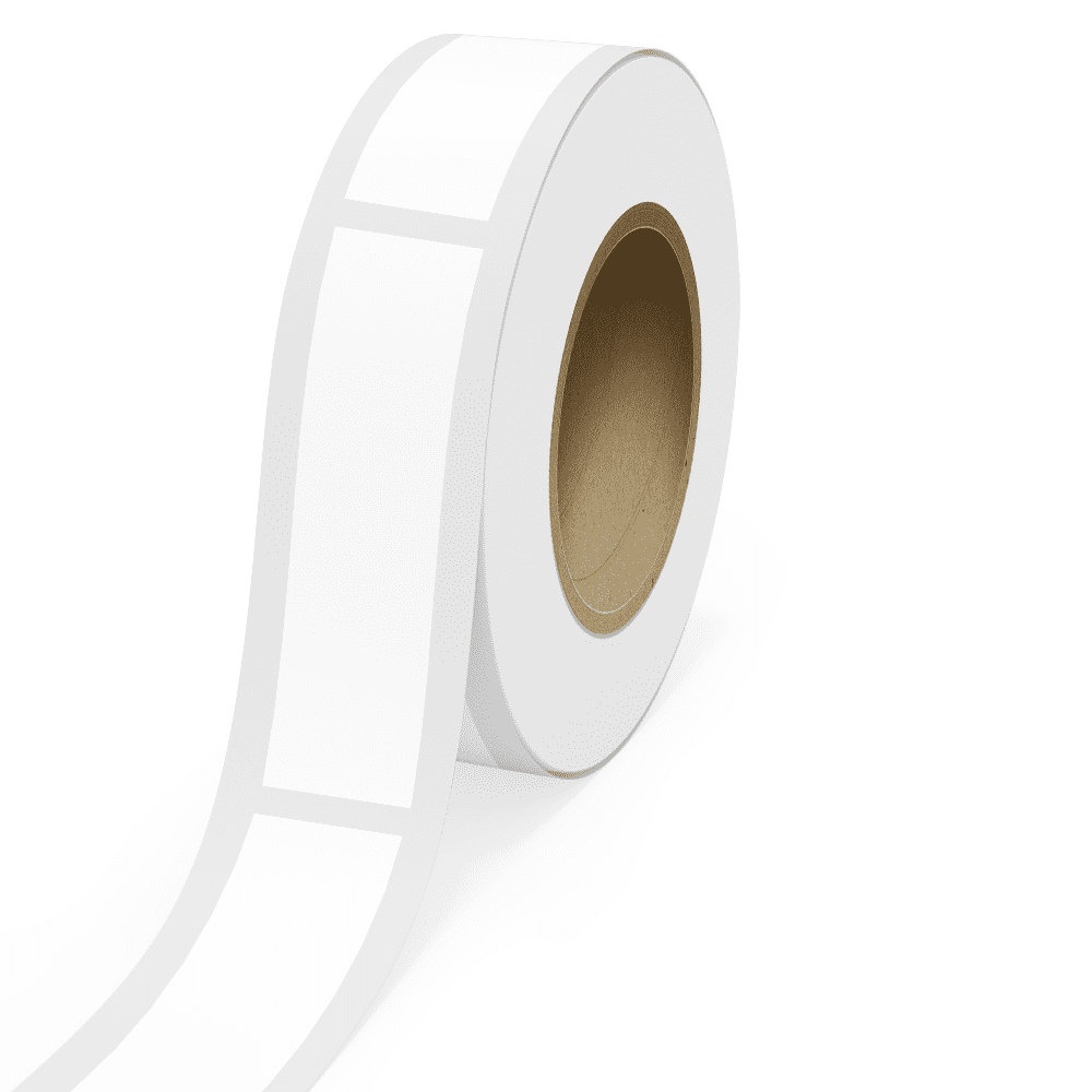 JAM Paper Standard Label Rolls, Rectangle, 2 3/8 x 9, White Film, 125 ...