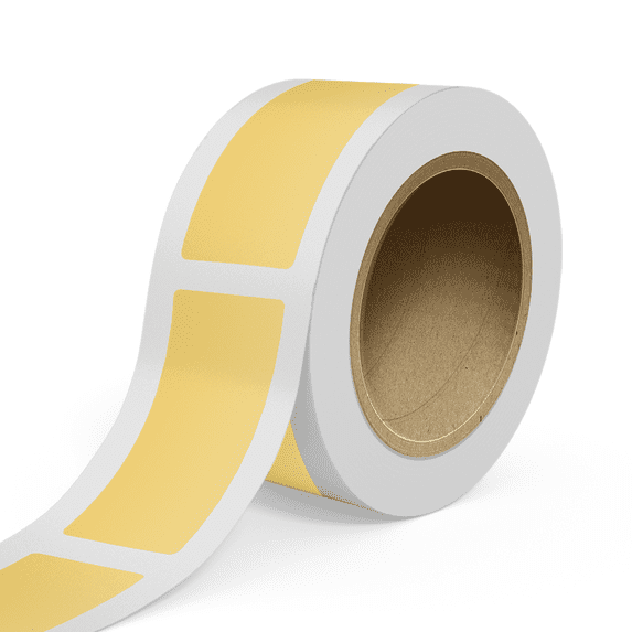 JAM Paper Standard Label Rolls, Rectangle, 2 x 5, Gold Metallic Foil ...