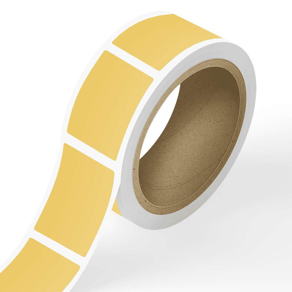 JAM Paper Standard Label Rolls, Rectangle, 3 3/8 x 5 1/2, Gold Metallic ...