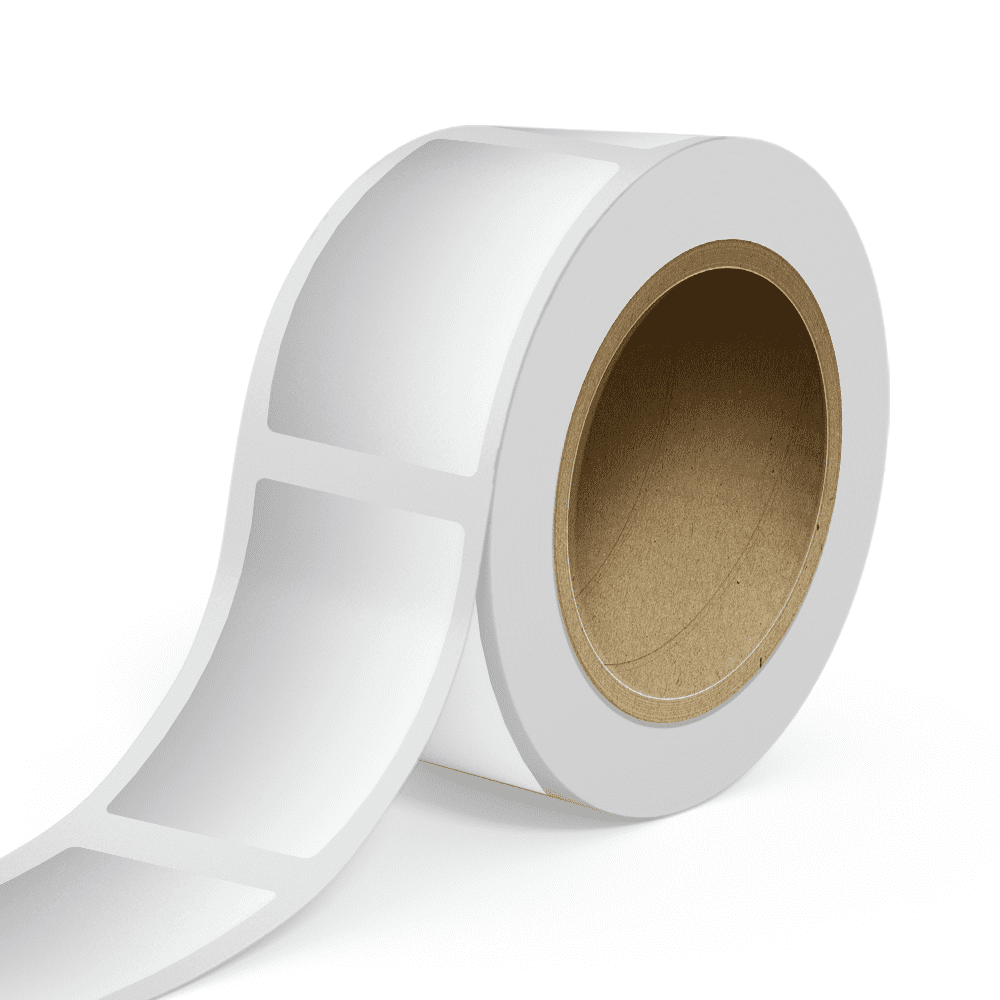 JAM Paper Standard Label Rolls, Rectangle, 3 x 5, Silver Metallic Foil ...