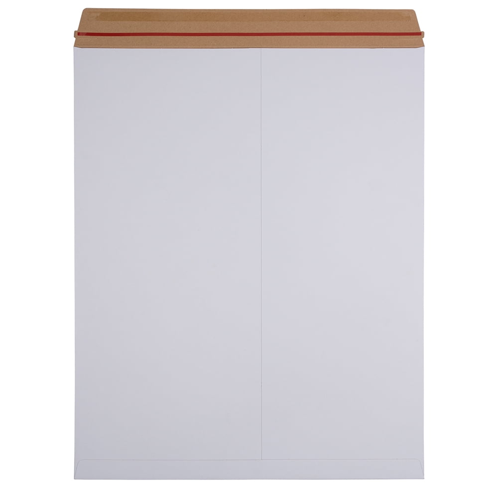 JAM Paper Stay-Flat Photo Mailer Envelopes with Peel & Seal Closure, 17 ...