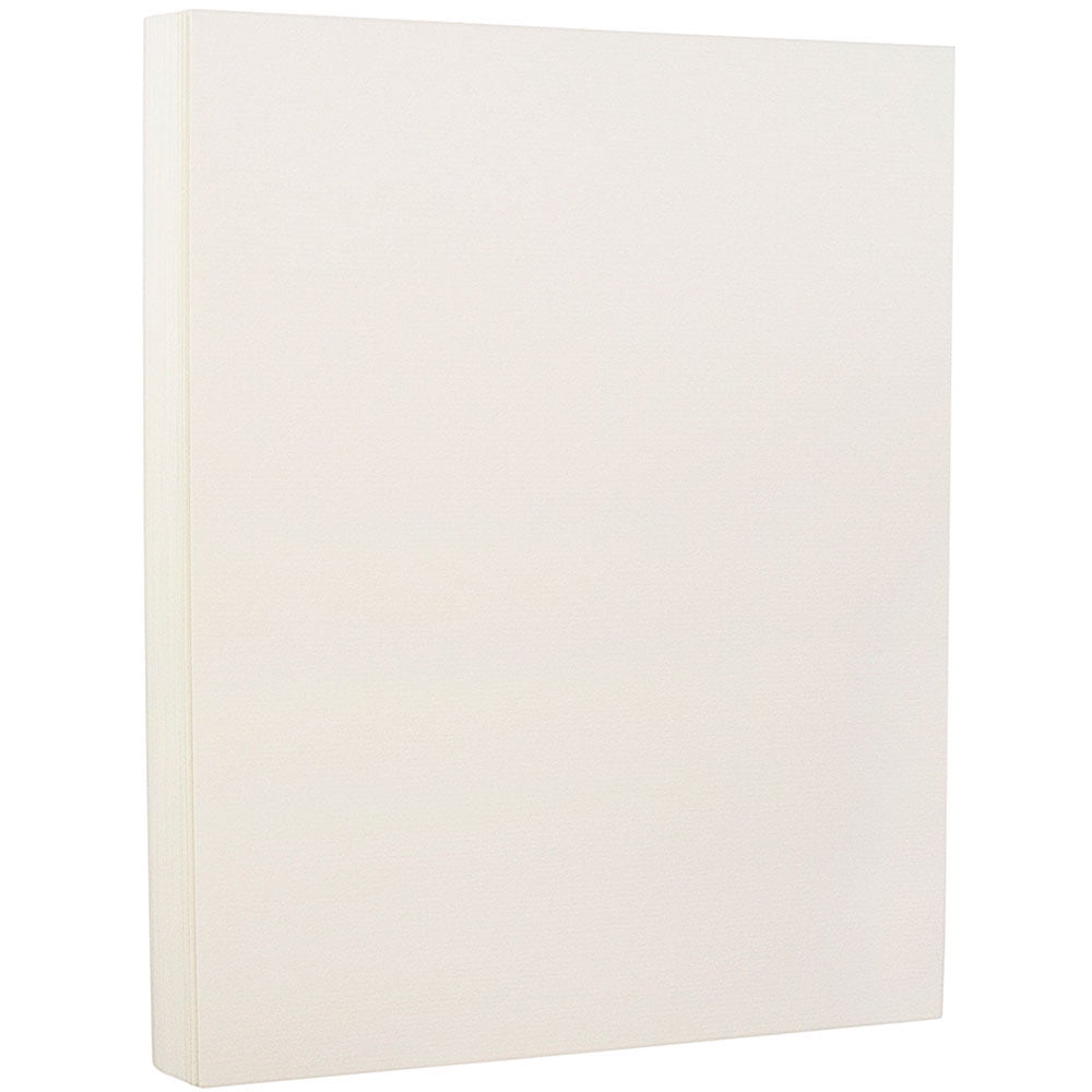 Jam Paper Strathmore 88lb Cardstock 8 1 2 X 11 Natural White Laid