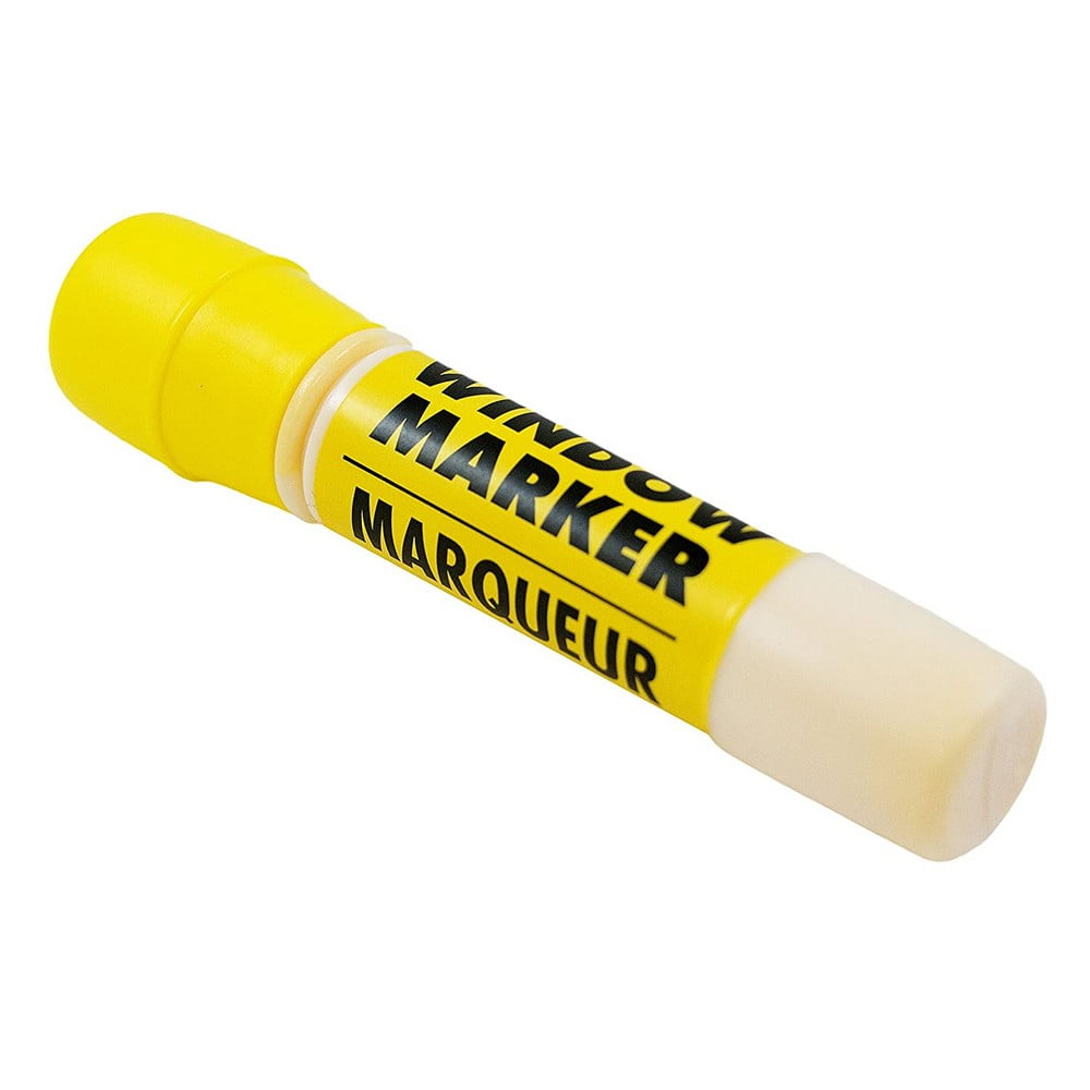 JAM Paper Team Spirit Washable Window Markers, Yellow, 1/Pack - Walmart ...