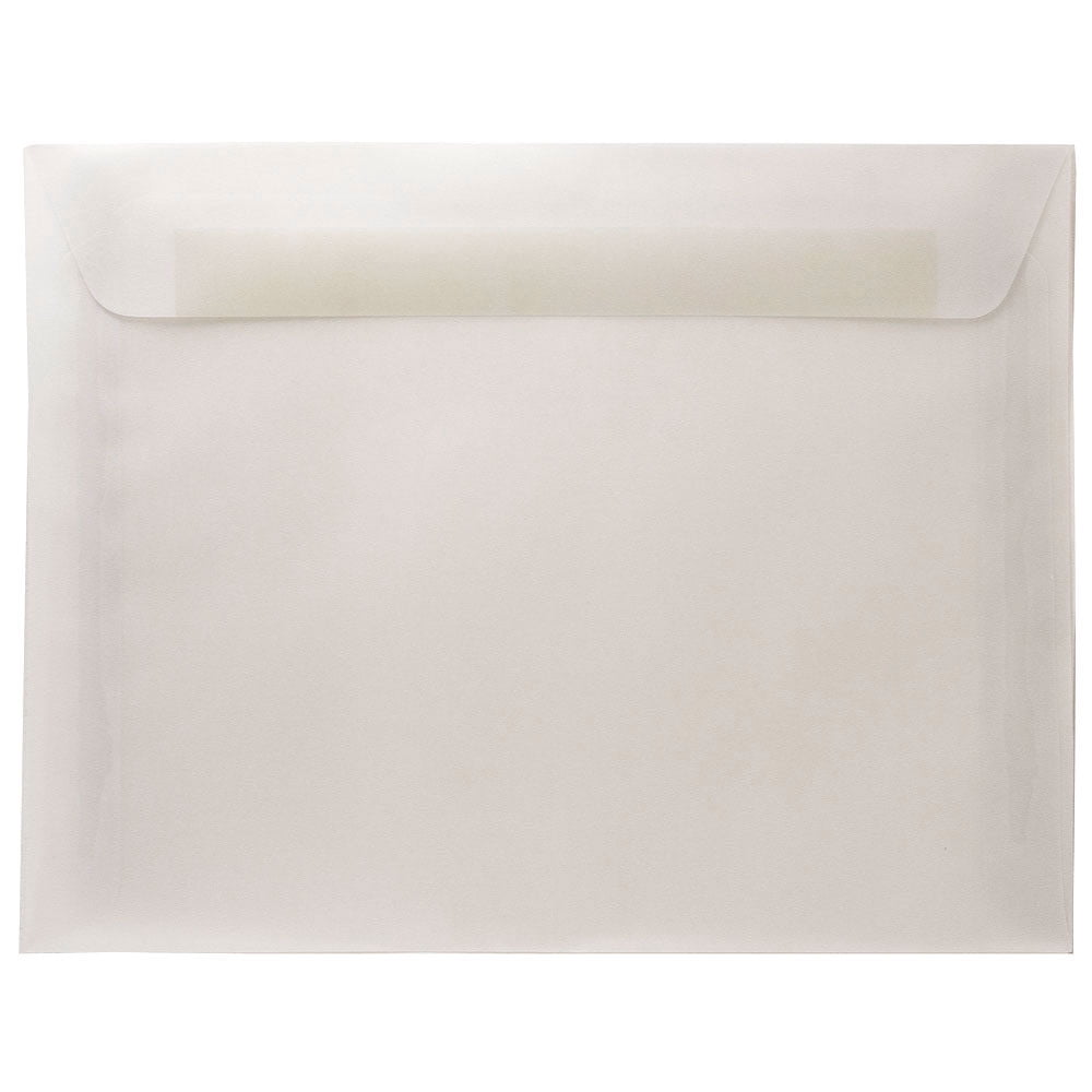 JAM Paper Translucent Envelopes, 8 3/4 x 11 1/2, Clear, 50 per Pack ...