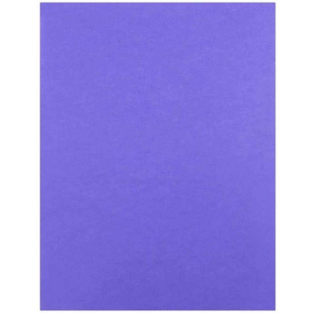 JAM Paper Translucent Vellum Cardstock, 12.5" x 18", 43 lb Primary Blue ...