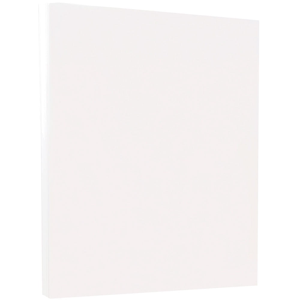 JAM Paper Vellum Bristol Cardstock, 8 1/2 x 11, 250 per Pack, 67lb ...