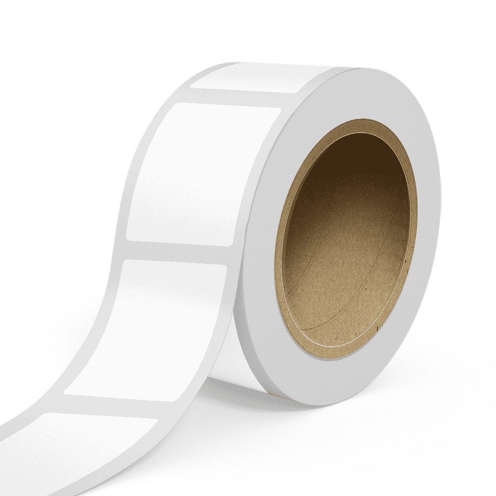 JAM Paper Window Decal Labels, Rectangle, 3 x 4, White, 250 Labels/Roll ...