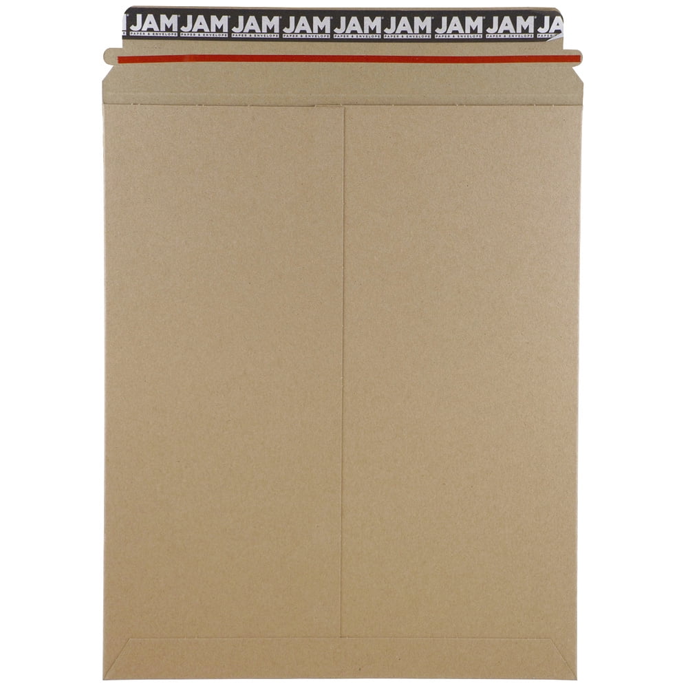 JAM Photo Mailer Envelopes, 11x13.5, Brown Kraft, 6/Pack - Walmart.com