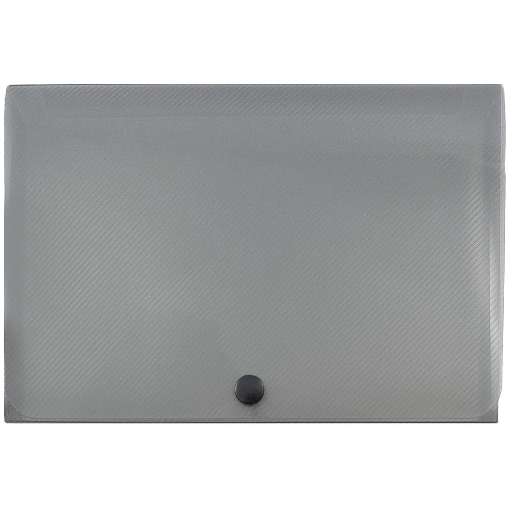 JAM Paper Plastic Index Card Case, 6.1x3.75x1, Grey, 1/Pack - Walmart.com