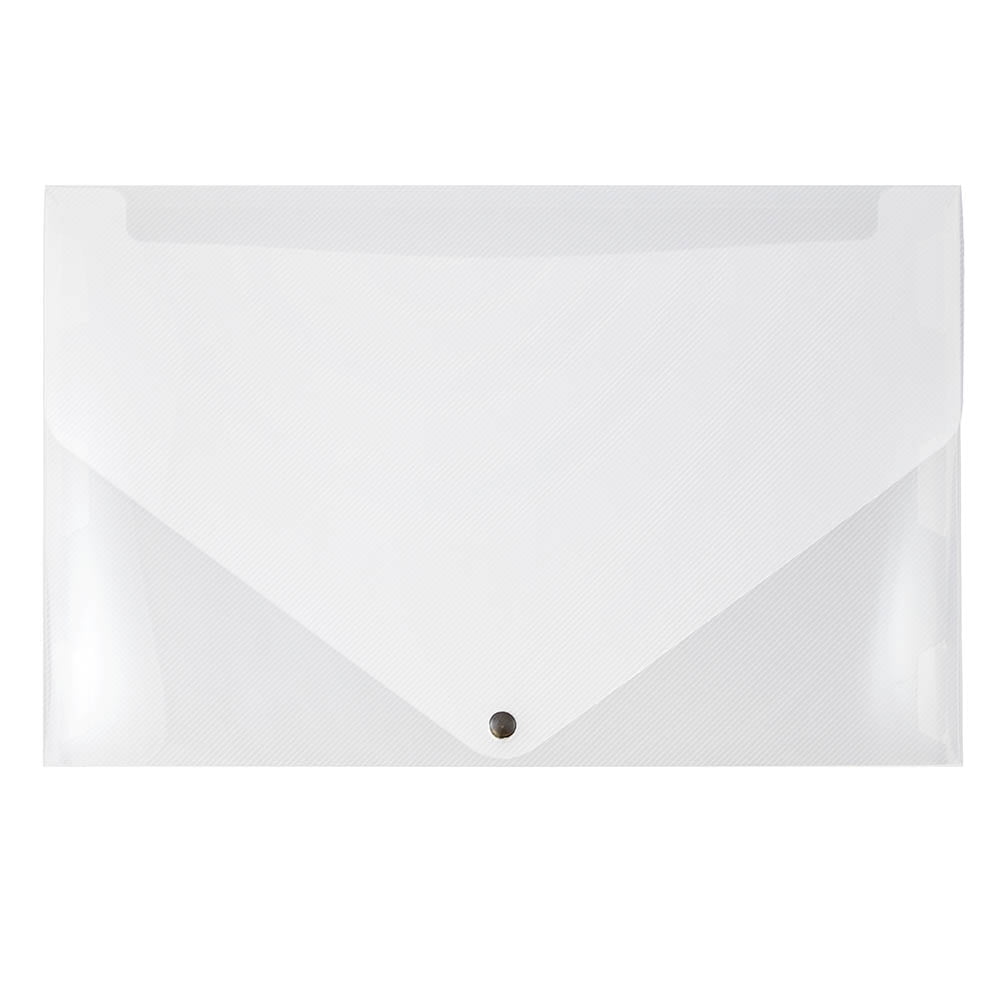 JAM Plastic Snap Portfolio, 11x17x.75, Clear, 1/Pack - Walmart Business ...