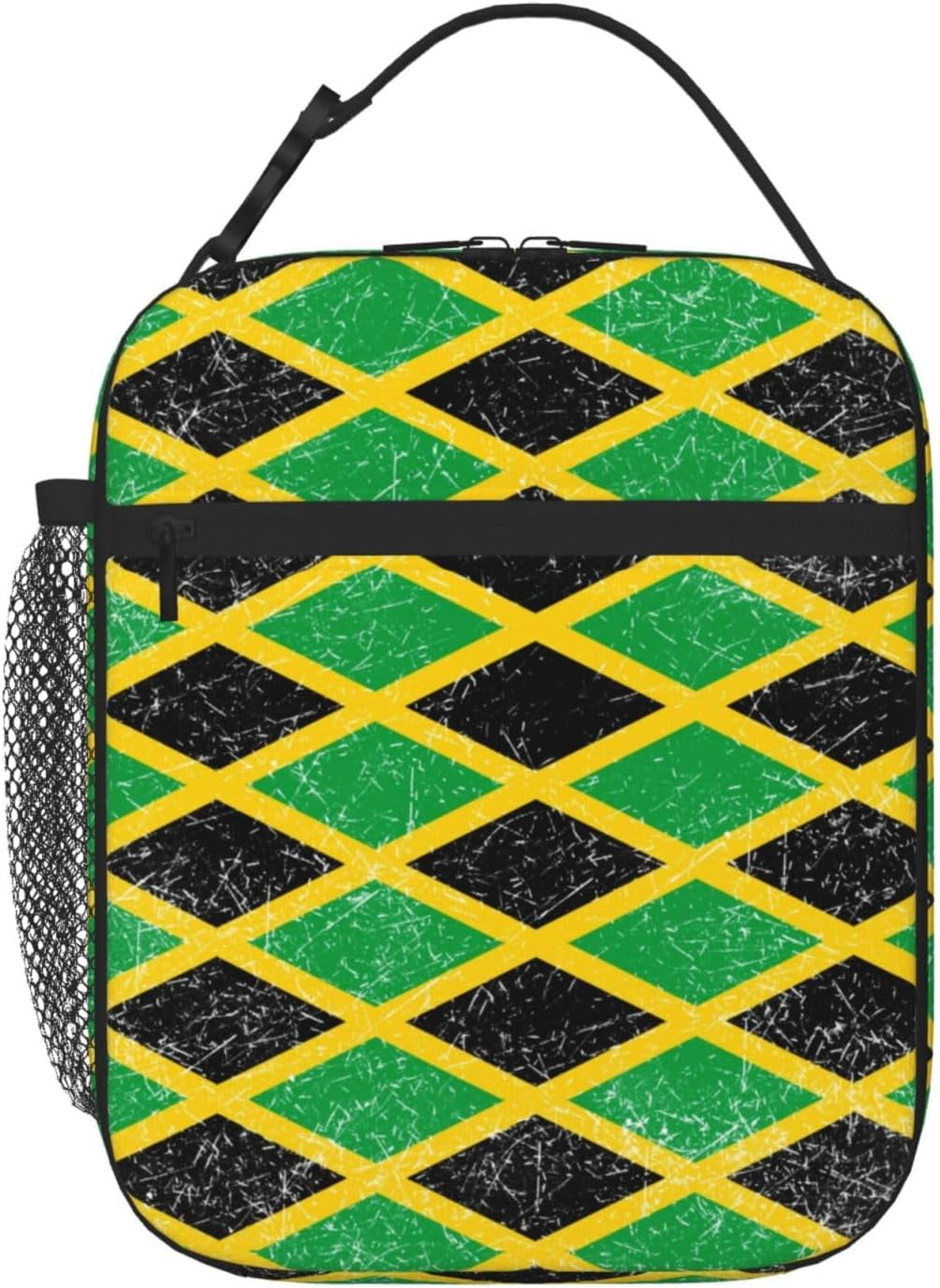 JAMAICA Jamaican Flag Caribbean Lunch Box Insulated Lunch Bag Thermal ...