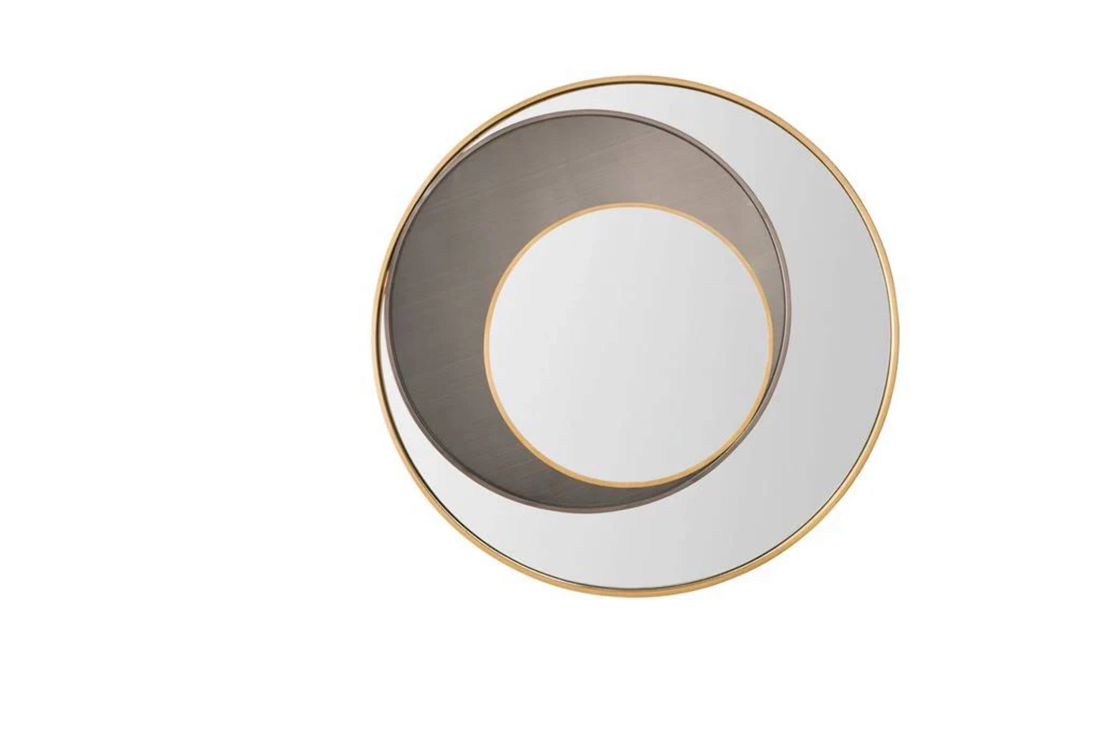JAMES MARTIN COSMOS 35 3/8" ROUND MIRROR RADIANT GOLD ONYX - Walmart.com