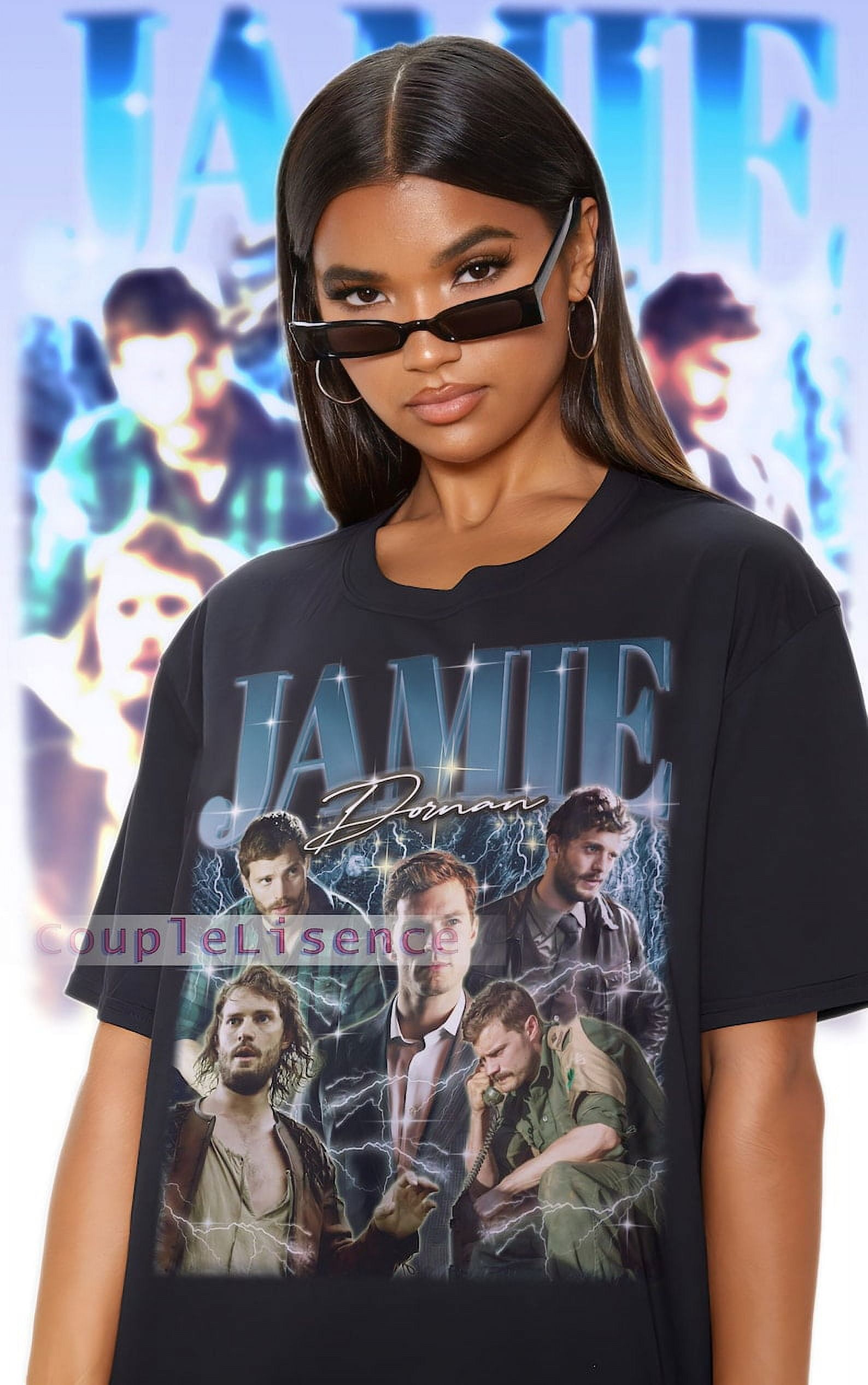 JAMIE DORNAN Vintage Shirt, Jamie Dornan Homage Actor, Jamie Dornan TV ...