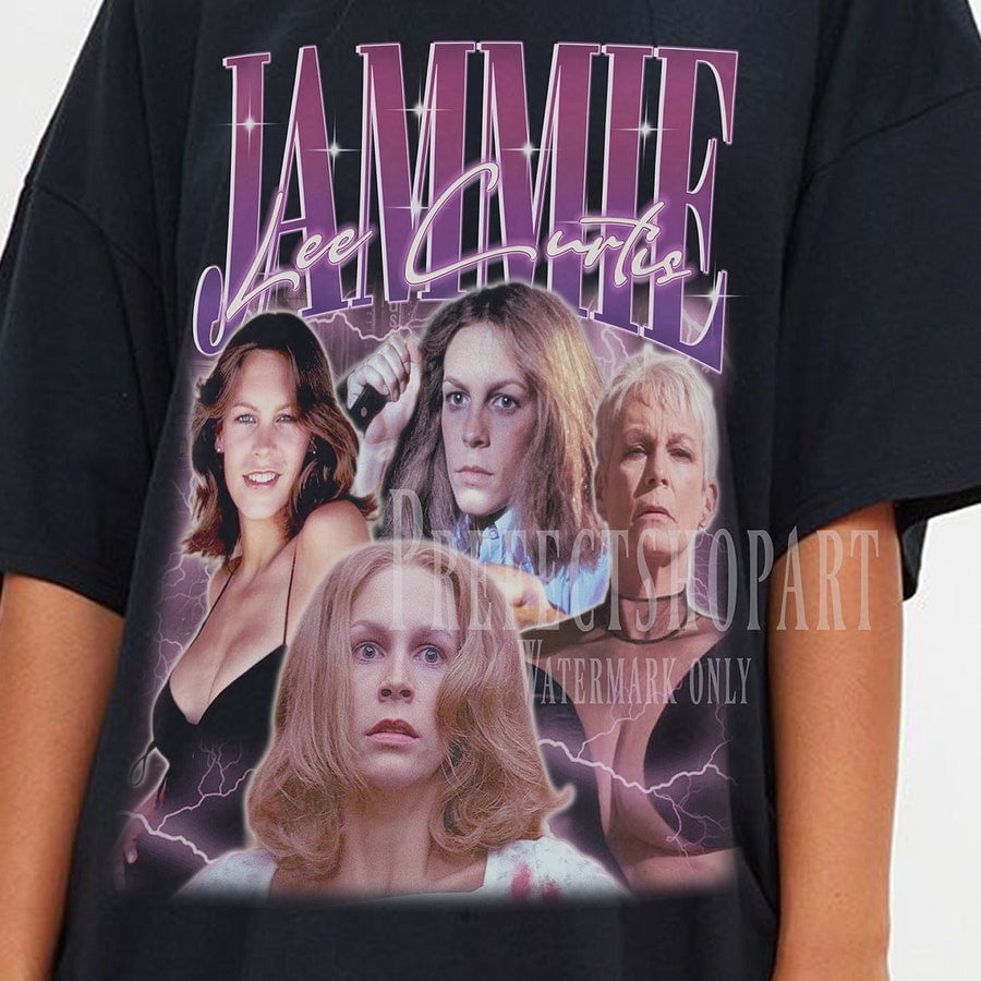 JAMIE LEE CURTIS Shirt, Jamie Lee Curtis Homage T-Shirt, Jamie Lee ...