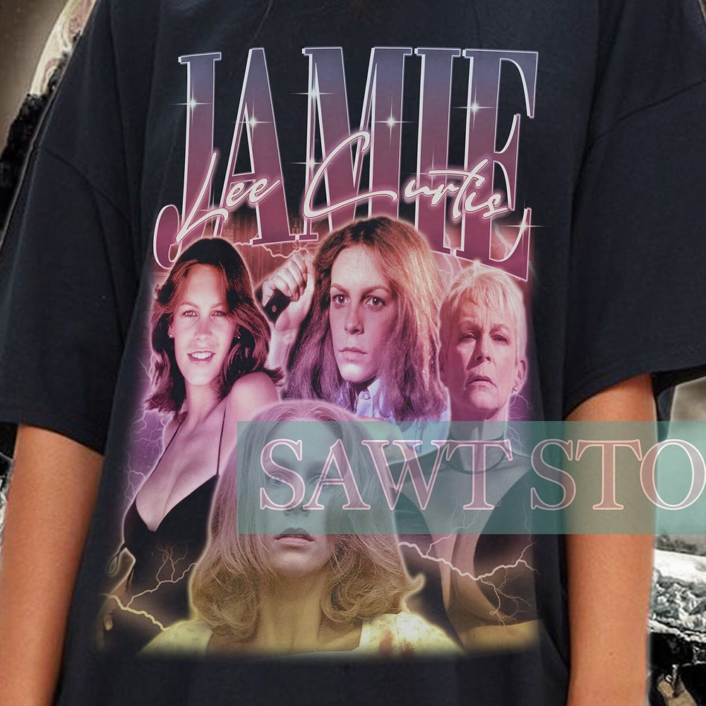 JAMIE LEE CURTIS Tribute T-shirt - Jamie Lee Curtis Vintage Tees, Jamie ...