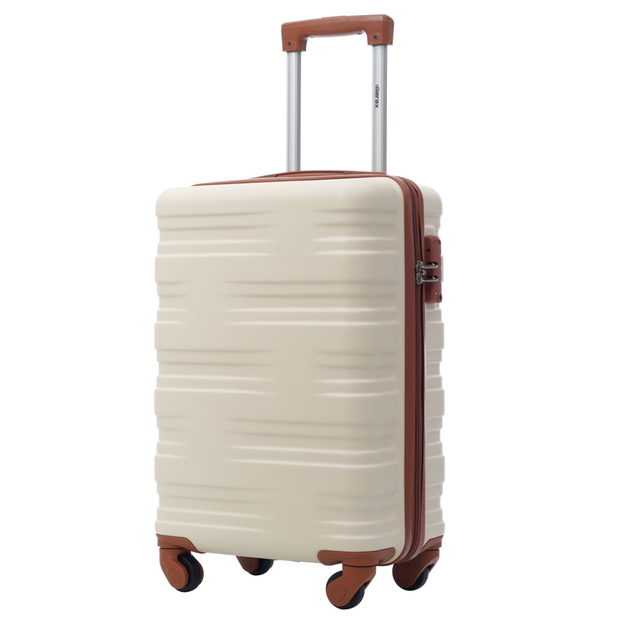 JAMPOOCA 20" Carry on Luggage, ABS Hardside Lightweight Suitcase with TSA Lock Spinner Wheels ...