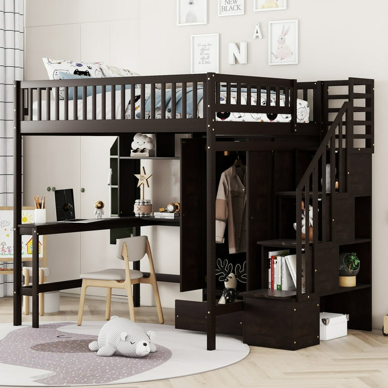 Queen loft frame store