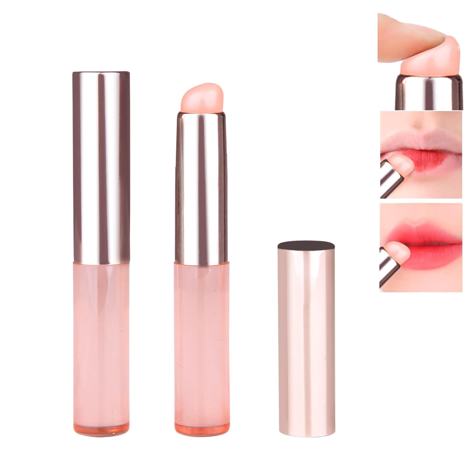 JAMVOLO 2pcs 2024 New CM31 Silicone Lip Brush, Silicone Lip Applicatr ...