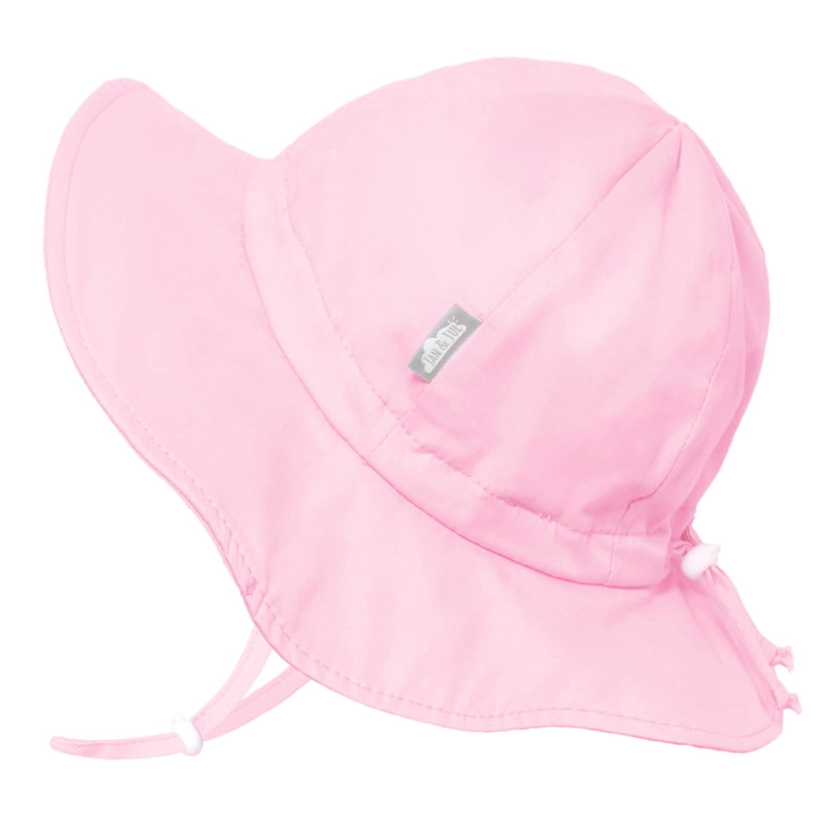 JAN & JUL Baby Girl Sun-hat Adjustable Straps, UPF 50 Cotton (S: 0-6 ...