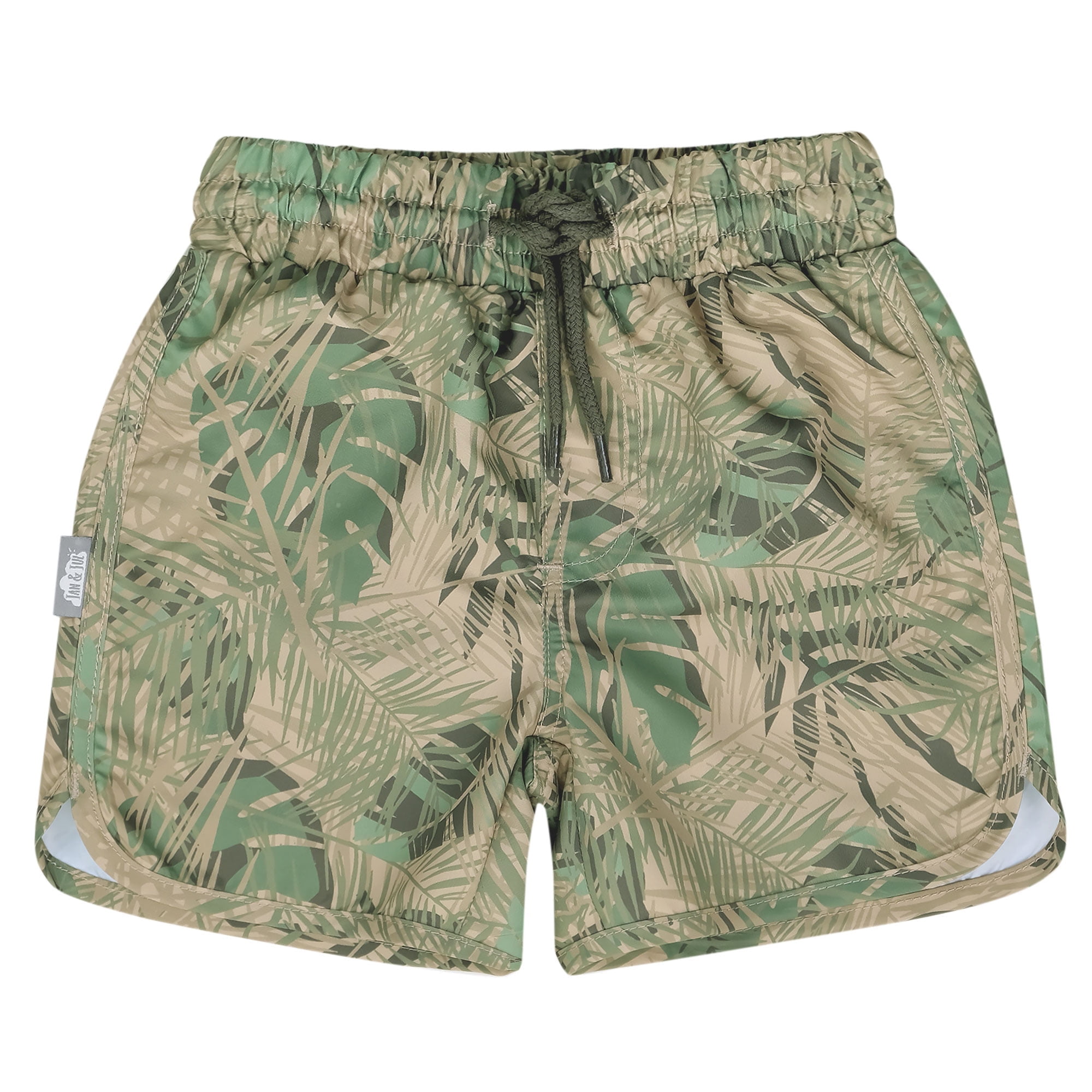 JAN & JUL Boys' Swim Shorts with Mesh Liner , Beach Swimming Trunks for ...