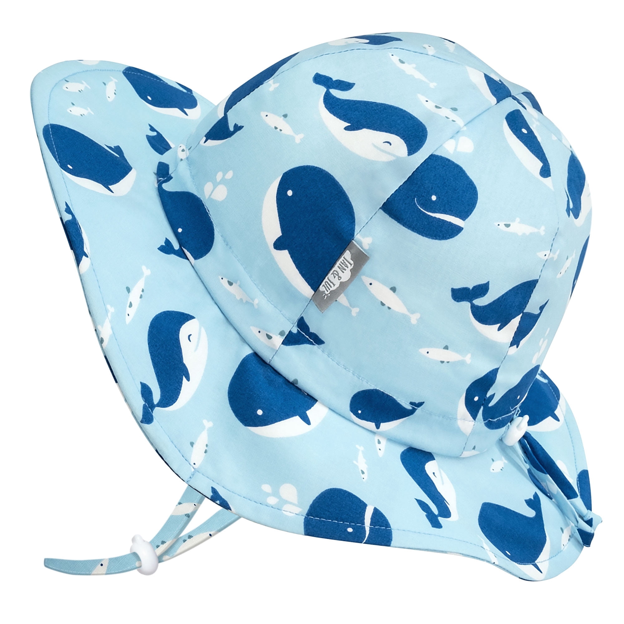 JAN & JUL Gro-With-Me Sun-Hat for Toddler Boy UV Protection (L: 2-5 ...