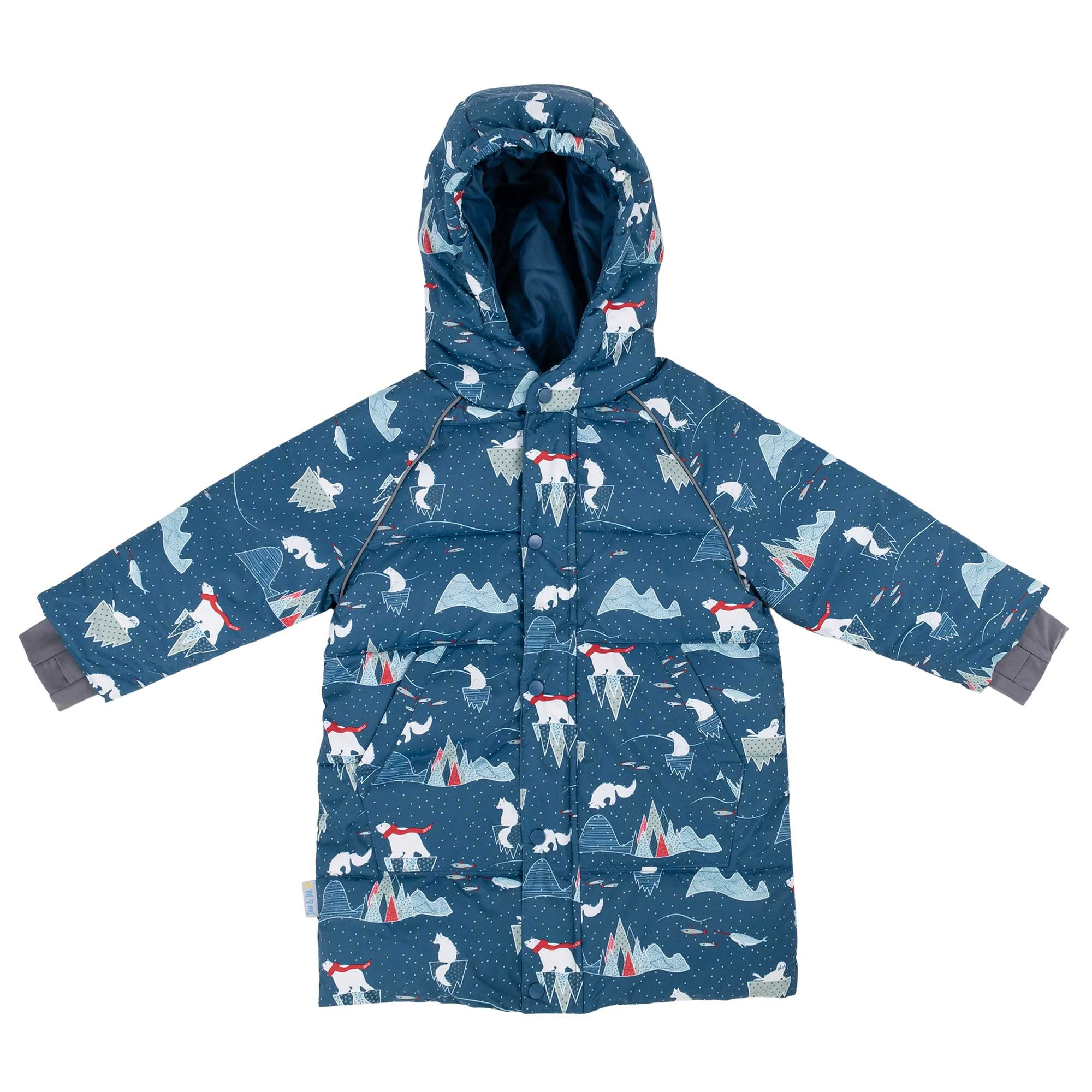 JAN & JUL Heavy Duty Snow Coat with Insulation for Toddler Boys (Arctic ...