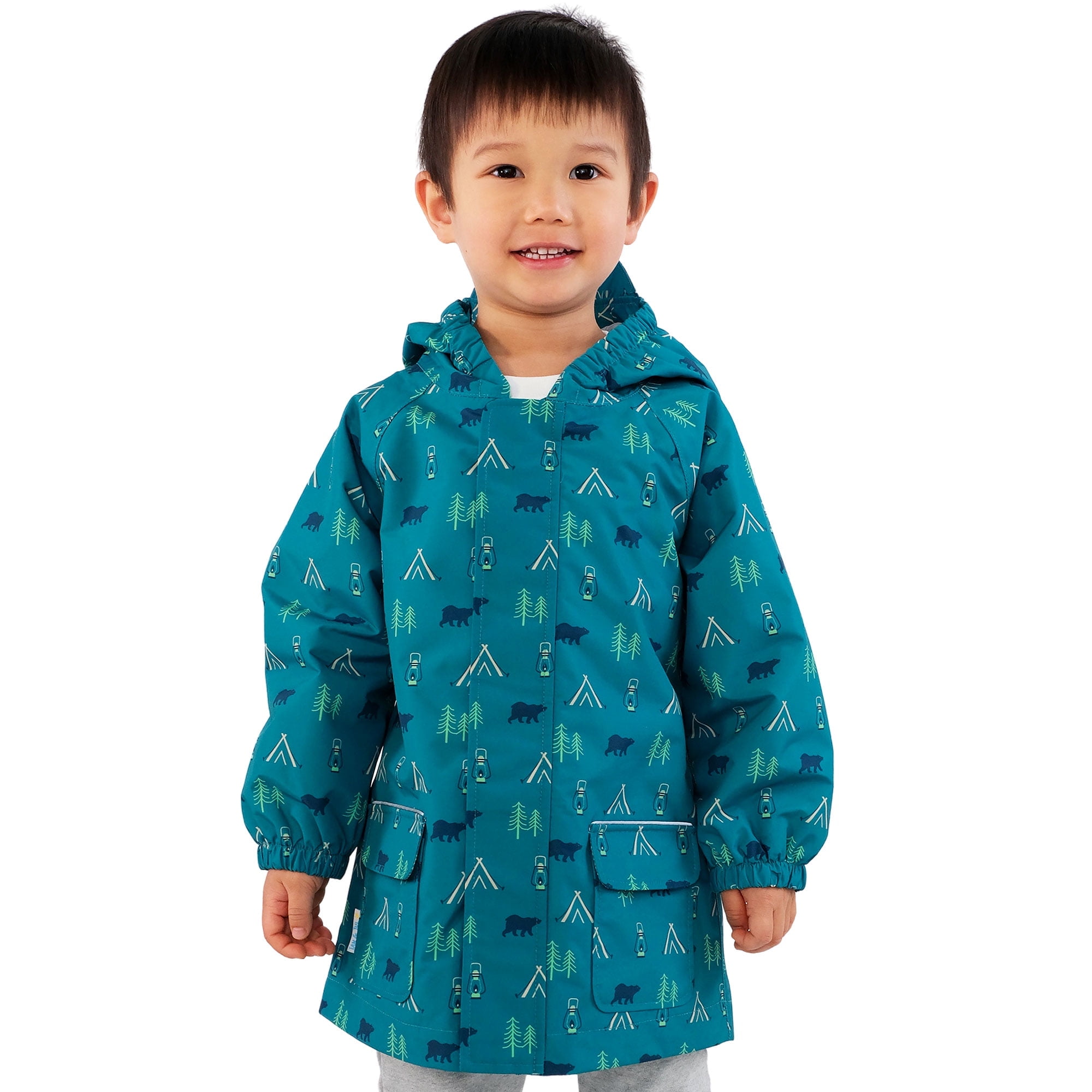 JAN & JUL Puddle-Dry Rain Jacket for Boys and Girls, Waterproof ...