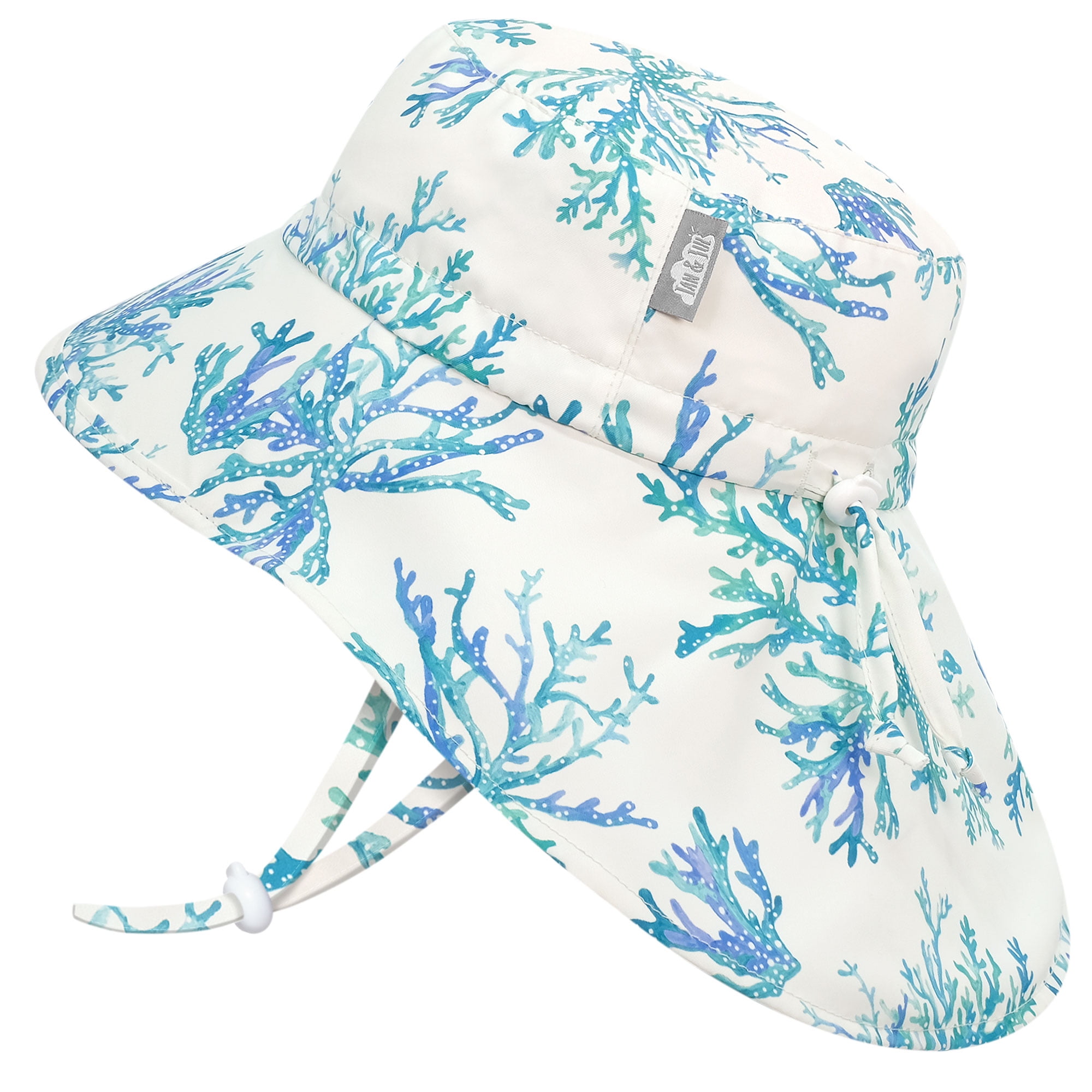 JAN & JUL Quick Dry Sun-Hat with Neck Flap for Swimming, Packable Beach ...