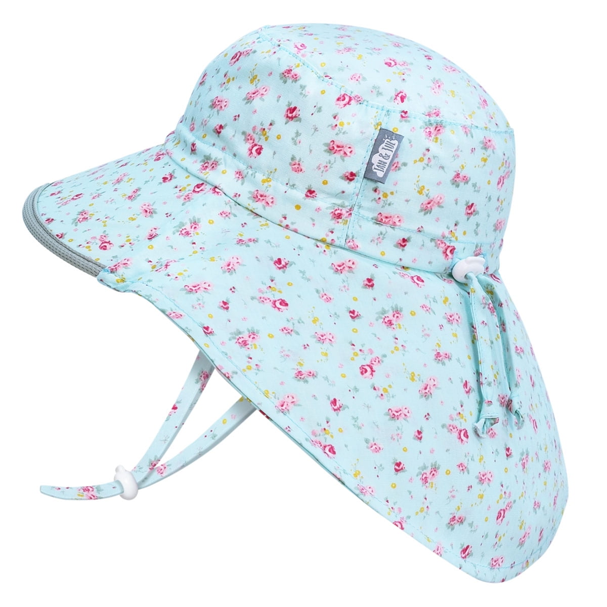 JAN & JUL Sun-Hat for Toddler Girl, Size Adjustable and Breathable (M ...