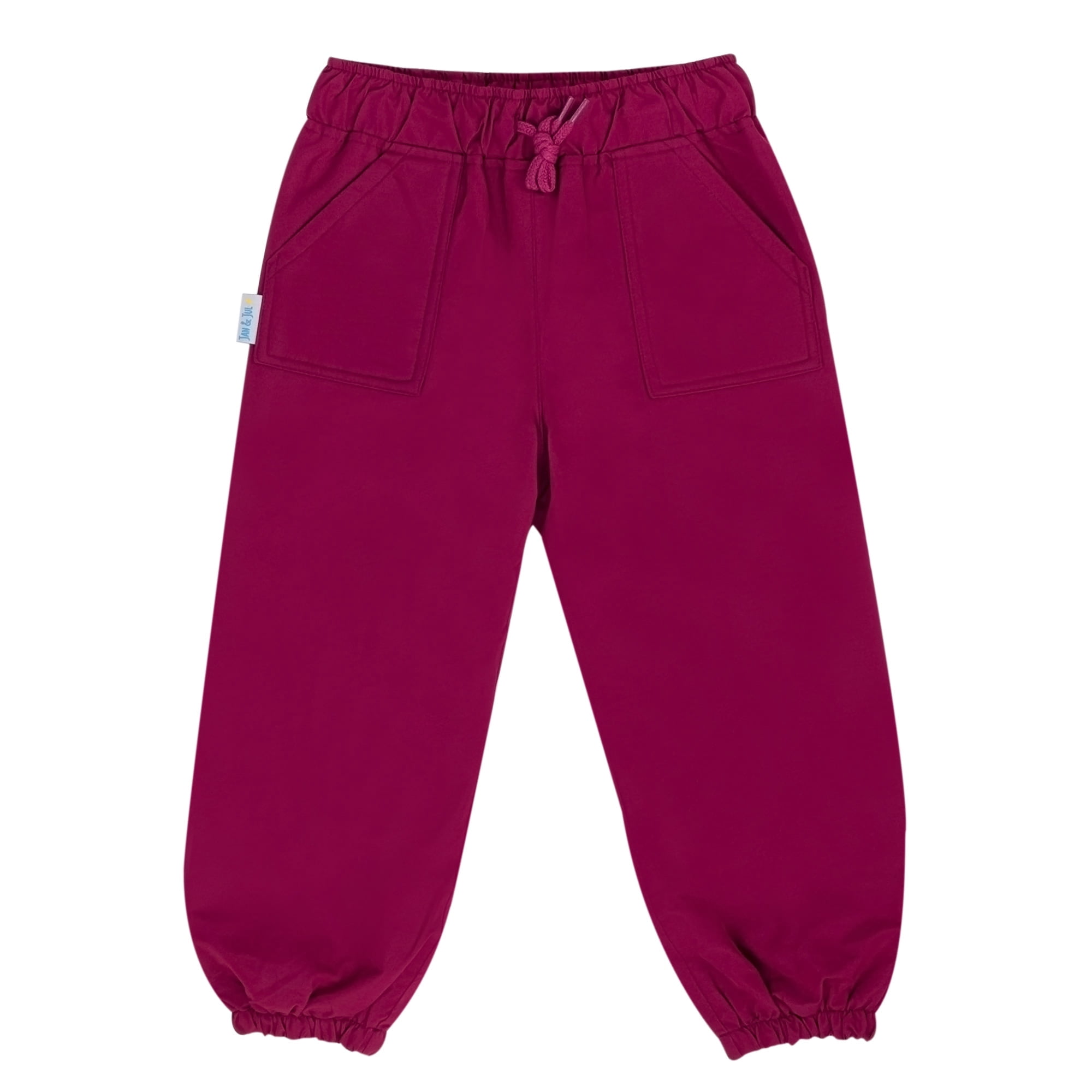 JAN & JUL Toddler Rain or Waterproof Pants Girls Boys, Puddle-Dry Pants ...