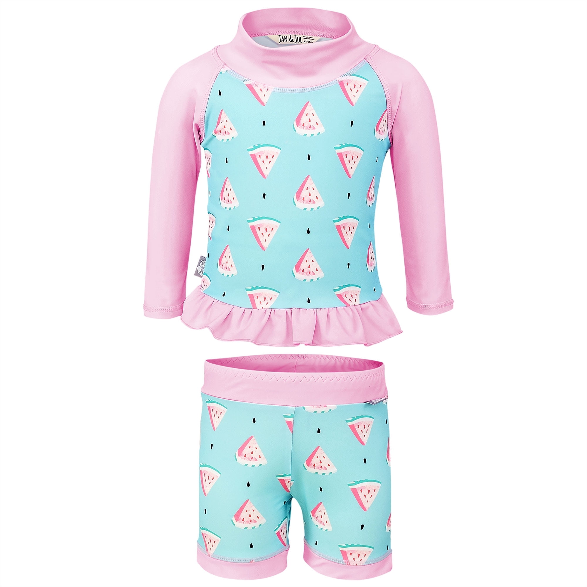 JAN & JUL UV Protective Long Sleeve Girls Bathing Suit, Quick-dry (4T ...