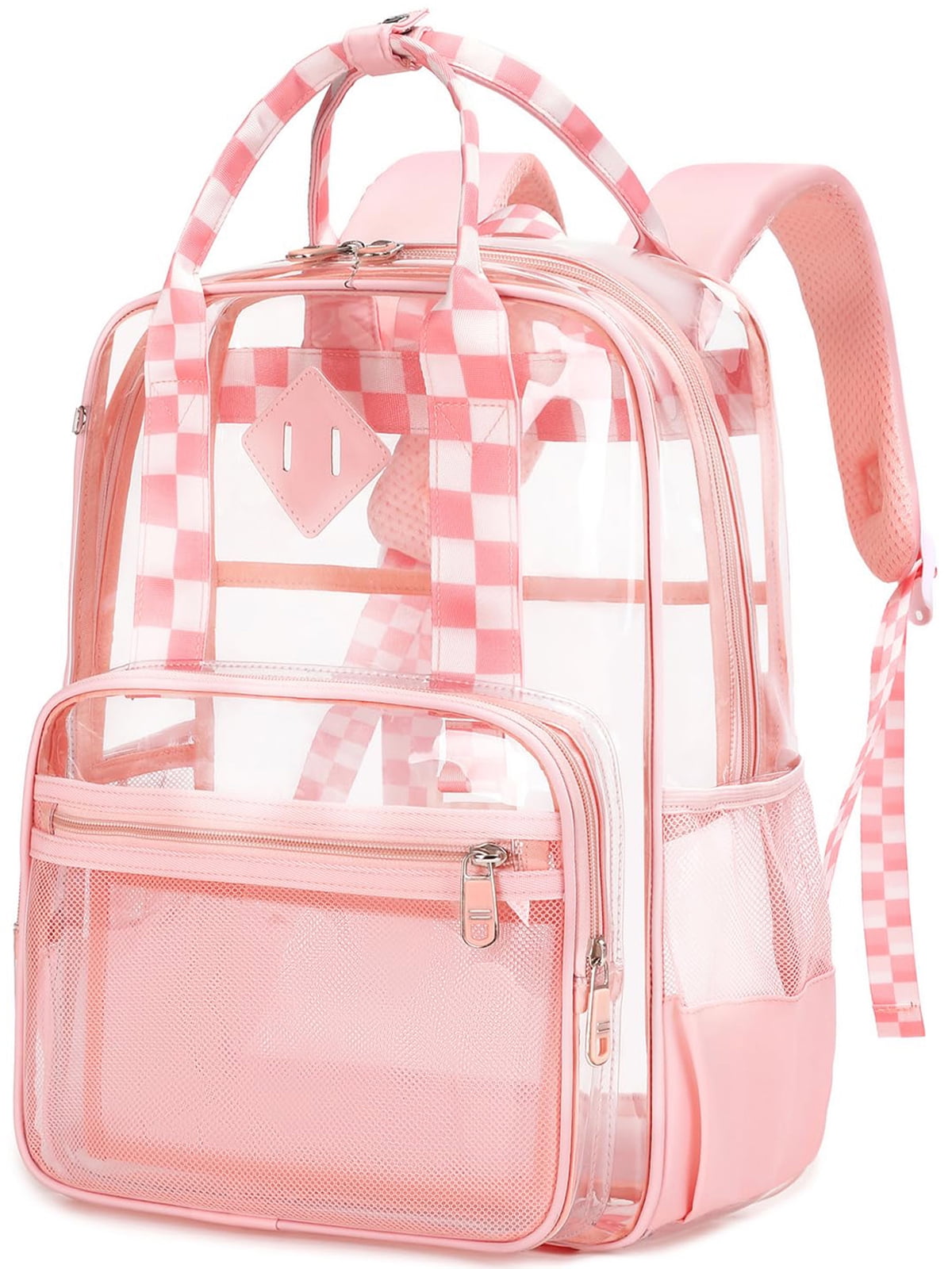 Soda Candy Clear Backpack Heavy Duty Stadium Approved PVC School ...