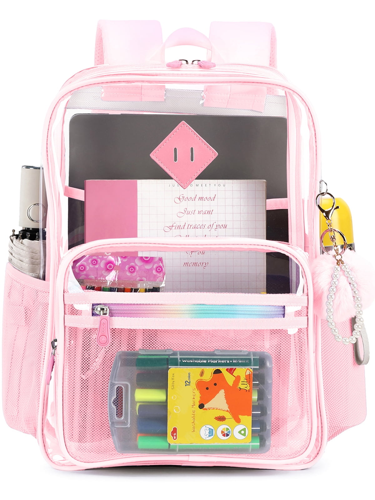 Soda Candy Clear Backpack Stadium Approved Heavy Duty Waterproof TPU ...