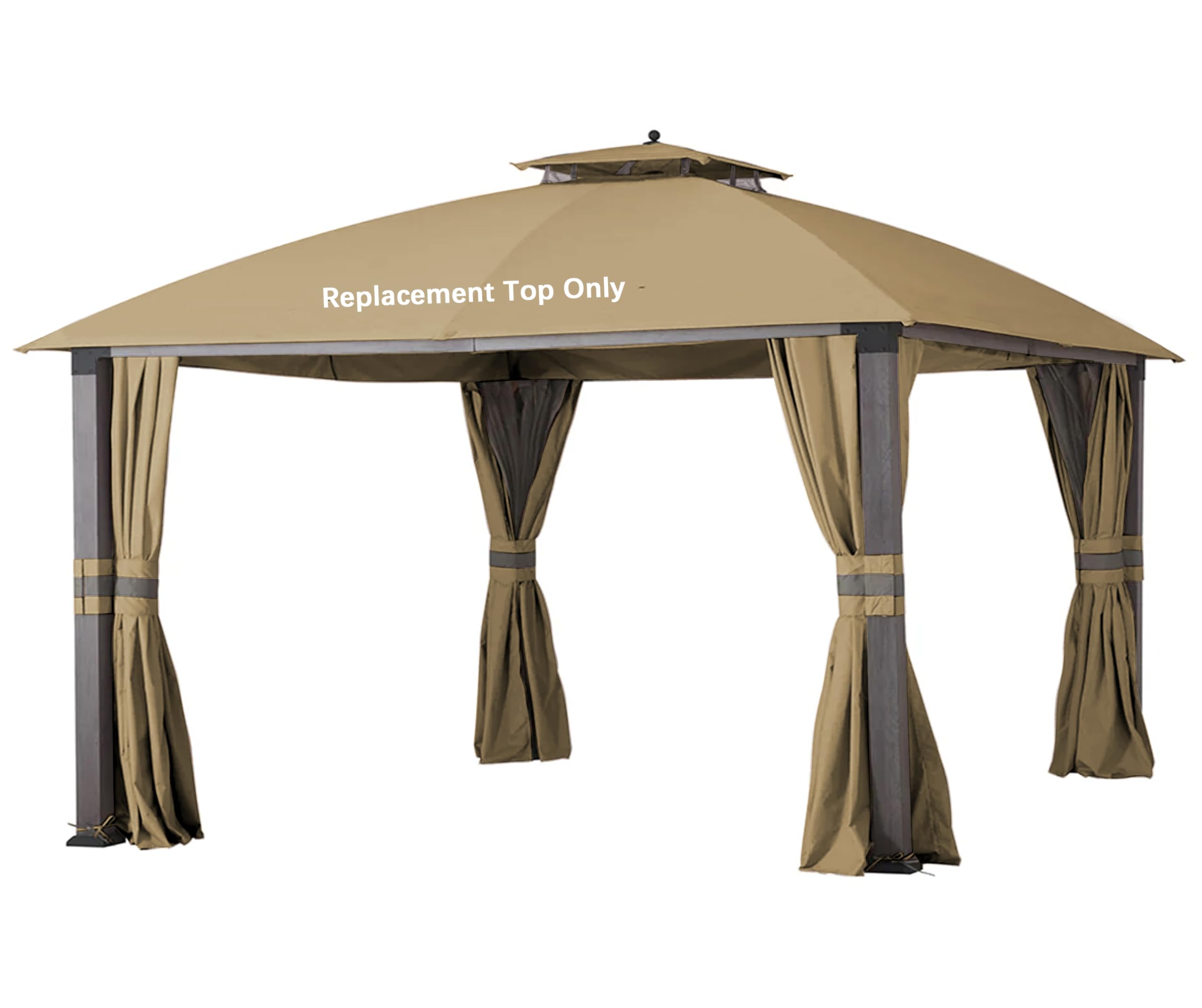 JANCANOPY 10X12 Replacement Gazebo Top for Eagle Brooke Gazebo Model ...
