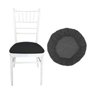 Saloniture 2-Pack Round Stool Seat Cover, 15-1/2 Inch Waterproof ...