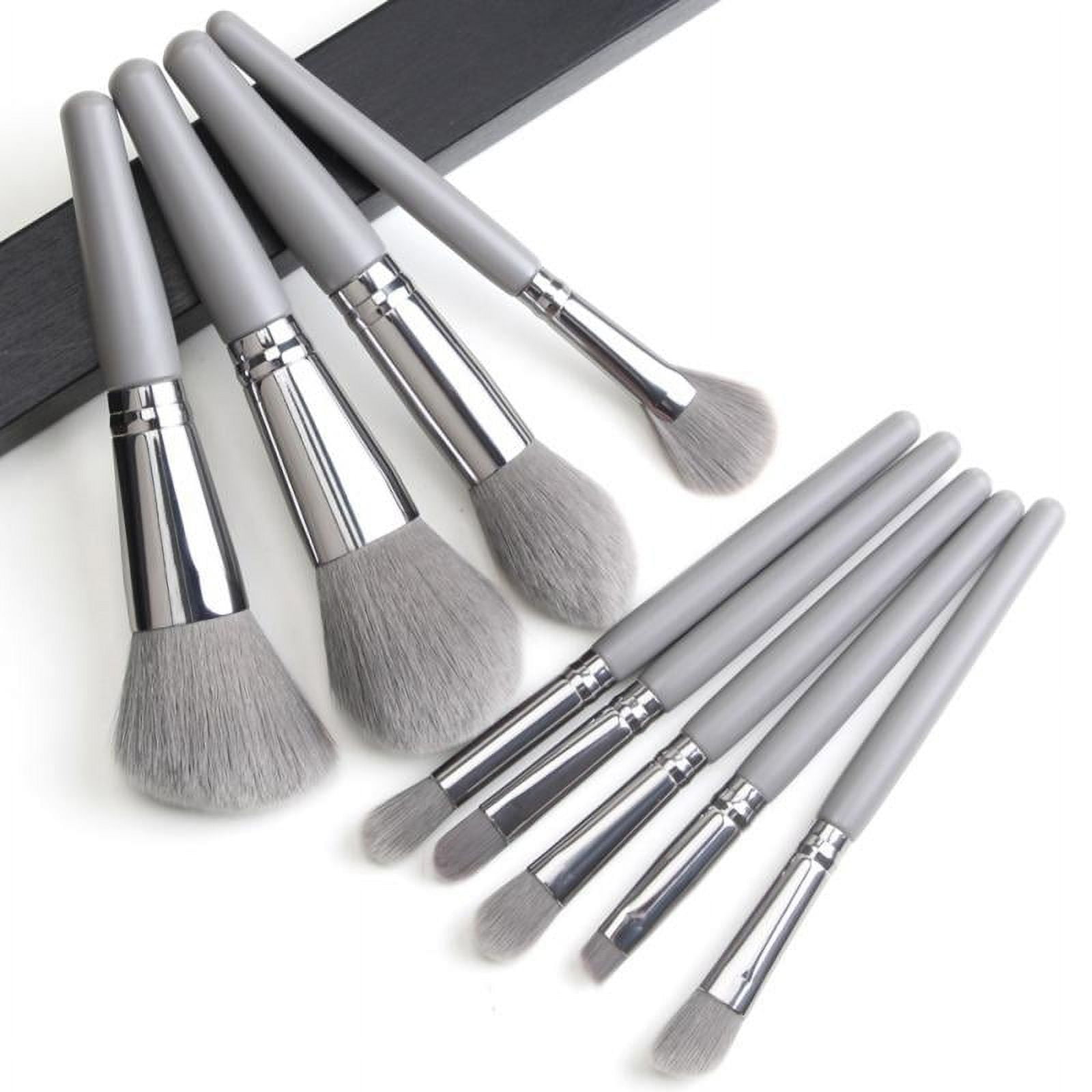JANDEL 9pcs Makeup Brush Set Powder Blush Eyeshadow Concealer Lip Eye ...