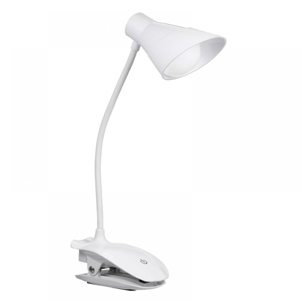 JANDEL Clip Desk Lamp Dimmable LED USB Reading Light with Sturdy ...