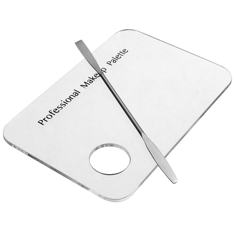 JANDEL Cosmetic Acrylic Makeup Nail Eye Shadow Mixing Palette ...